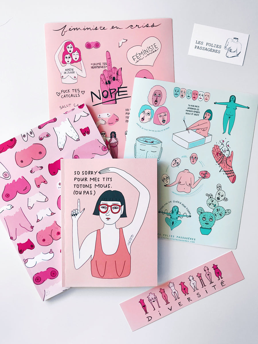 Kits promotionnels – Les folies passagères